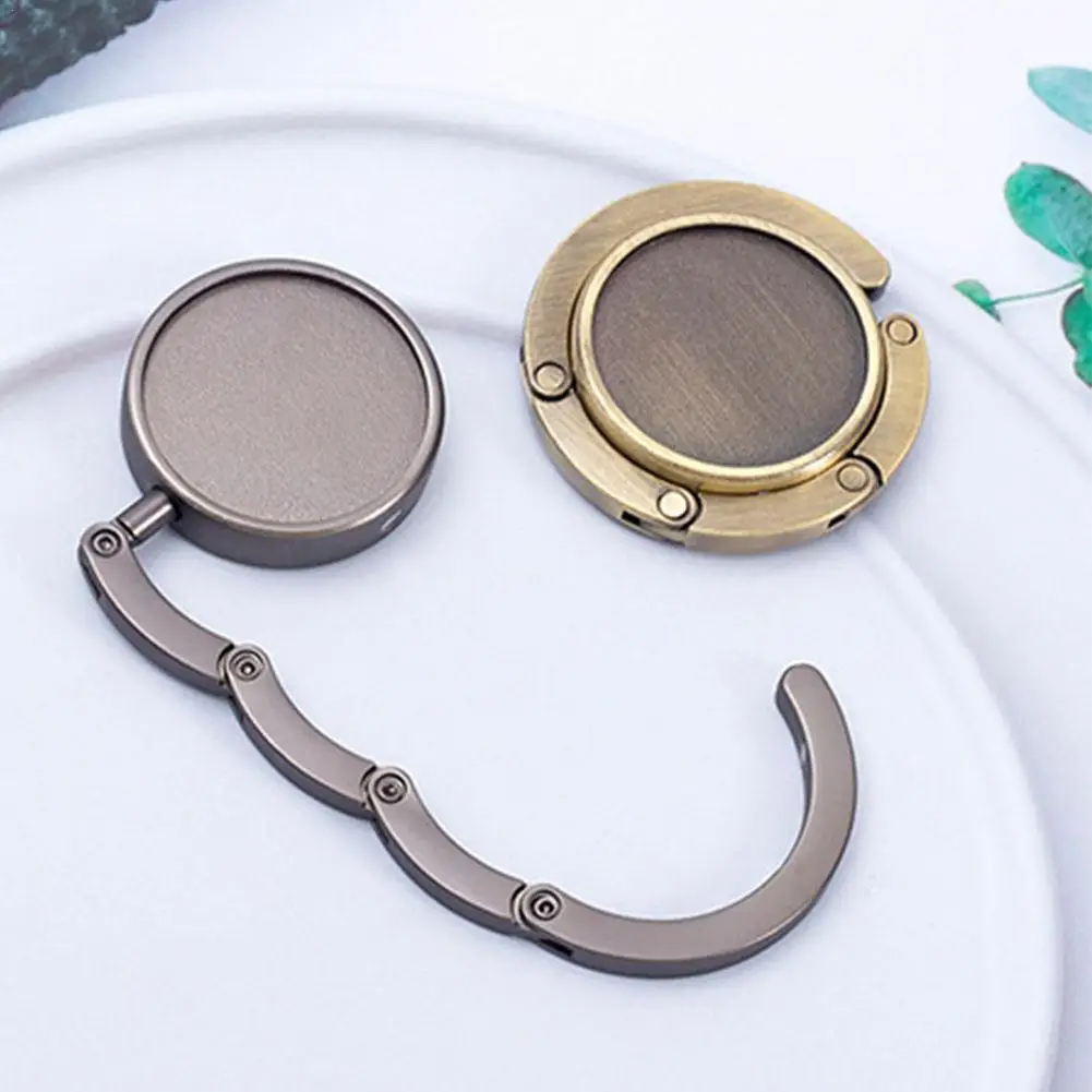 Round-Folding-Bag-Hanger-Handbag-Hook-Folding-Hook-Portable-Key-Holder ...