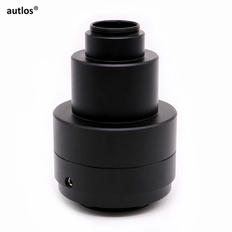 1X-Microscope-Interface-Coupler-Camera-Connector-C-Mount-Trinocular ...
