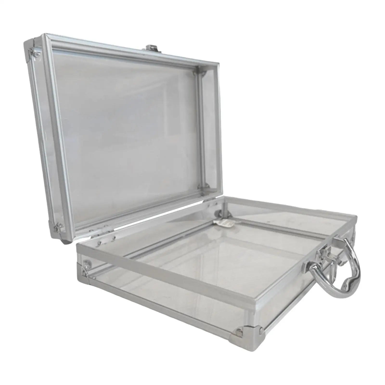 Aluminum-Alloy-Carrying-Case-Laptop-Transparent-Makeup-Box-Shockproof ...