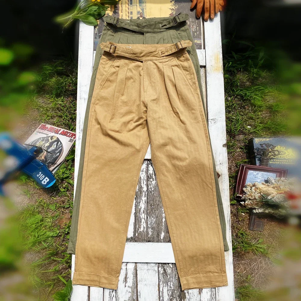 AnnualRing American Vintage Khaki Workwear Gurkha Pants 270g ...