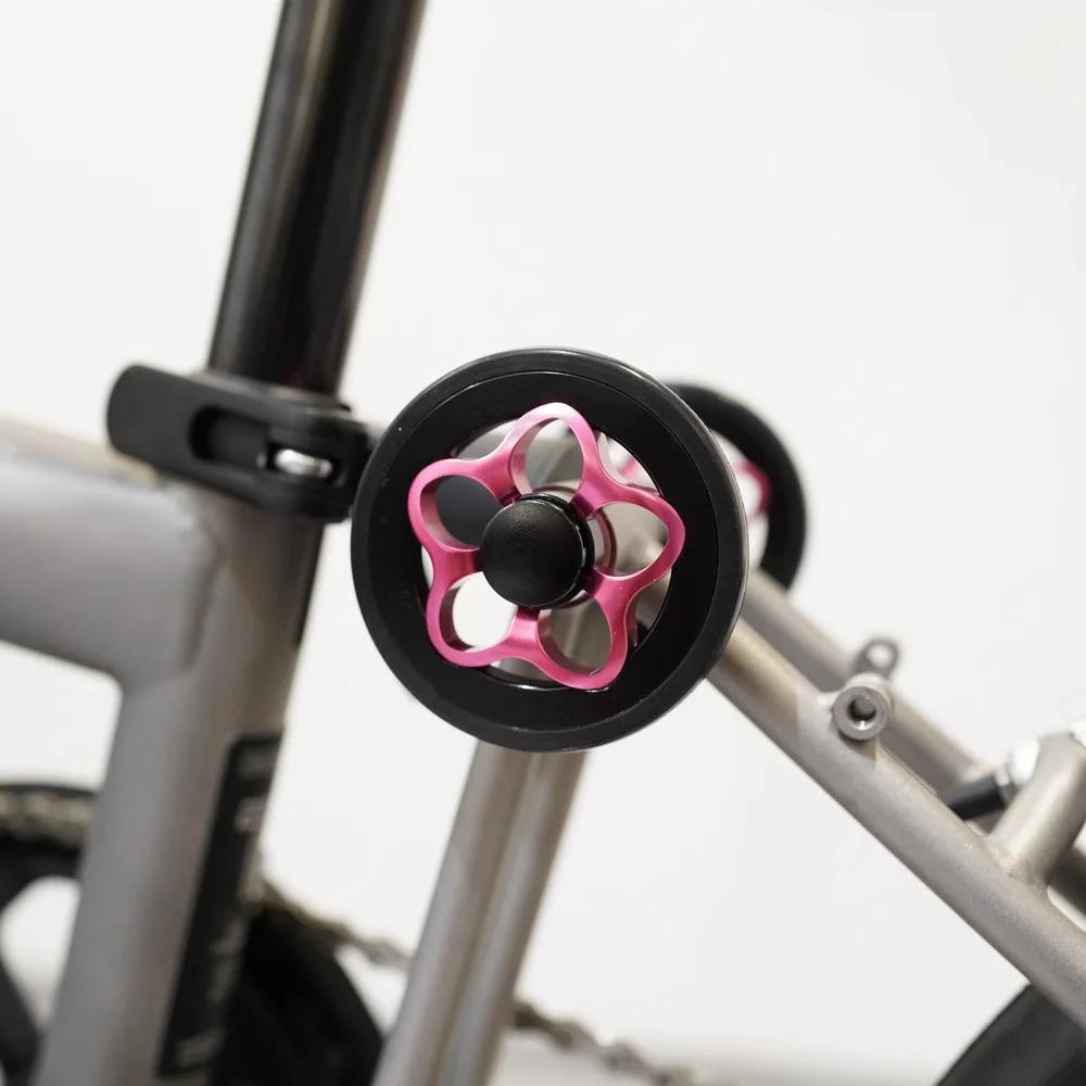 Union jack new easy wheel for Brompton easy wheel a c pline 70mm ...
