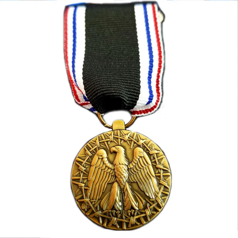 Wearing Brooch Badges Medal for Military Merit Crafts Pin Brave Man ...