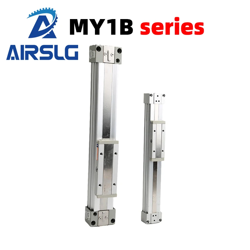 SMC type Mechanically combined sliding table with guide rail rodless cylinder MY1B10-200 MY1B16 ...