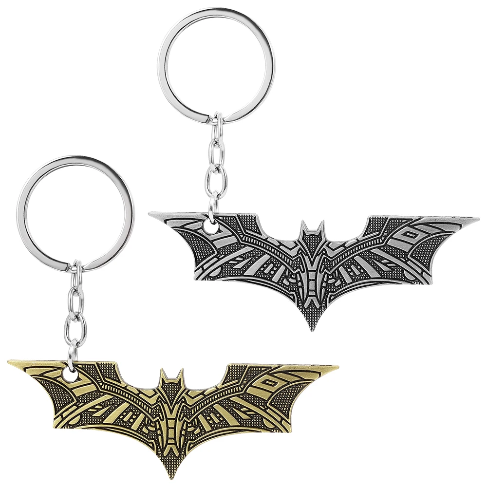 Movie-Batman-Keychain-Animal-Bat-Batman-Metal-Badge-Pendant-Keyring-Car ...