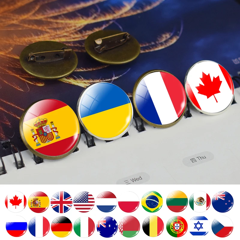 Global-Country-National-Flag-Brooch-Pins-USA-UK-Ukraine-Canada-Russia ...