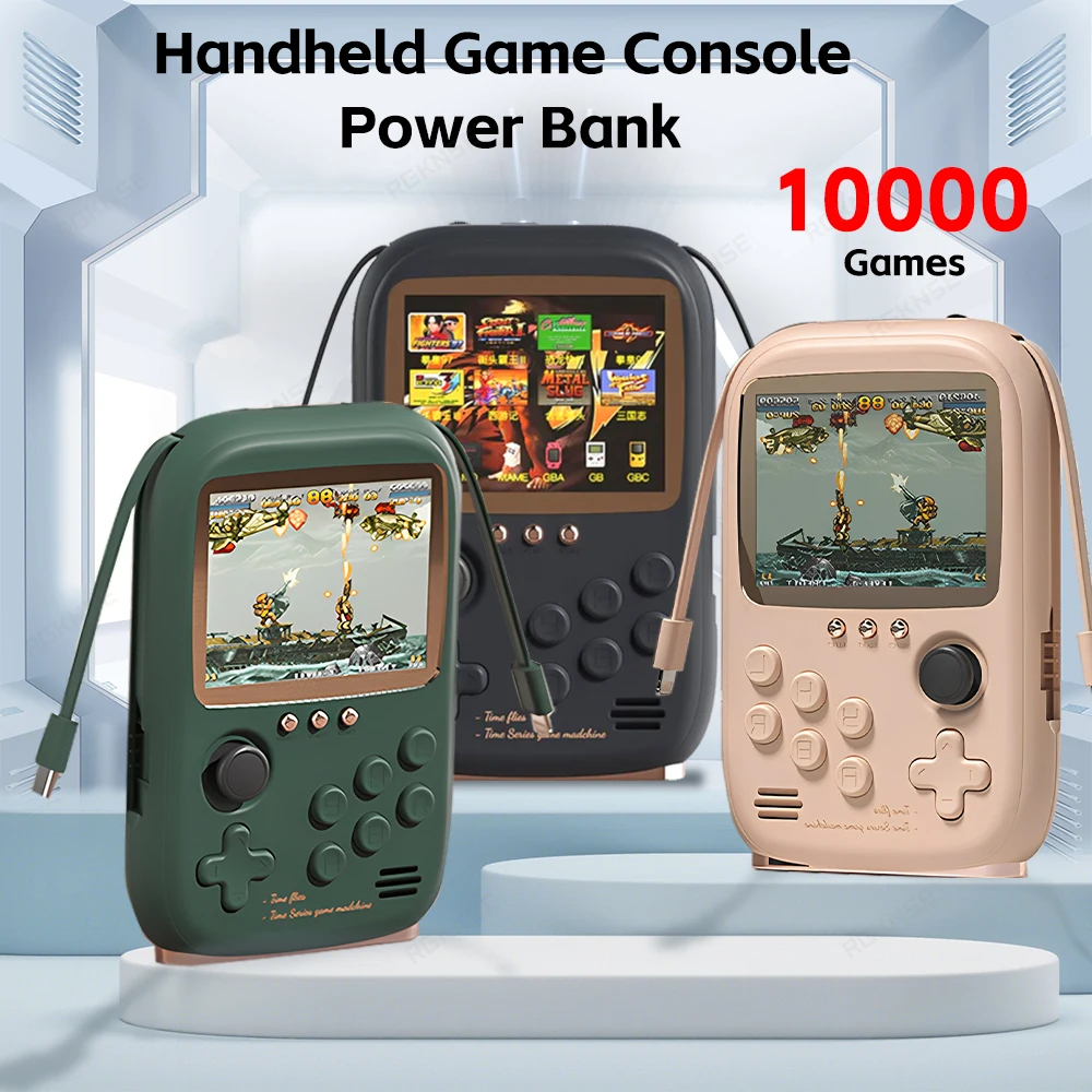 Mini-Game-Console-Power-Bank-3-2-Inch-LCD-Screen-Dual-Purpose-10000 ...