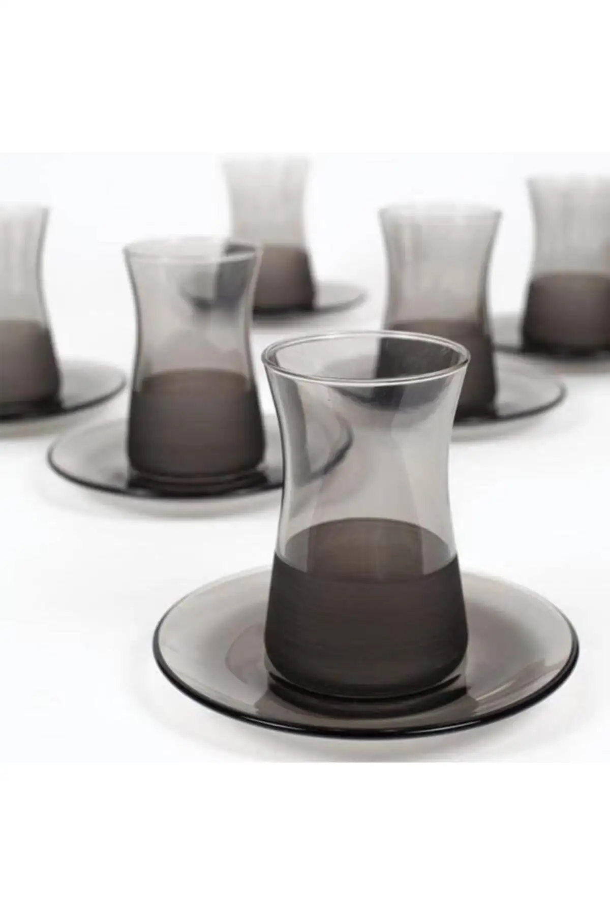 Matte-12-Piece-Tea-Set-Smoked-132-Ml-modern-Turkish-tea-cups-Set-6 ...