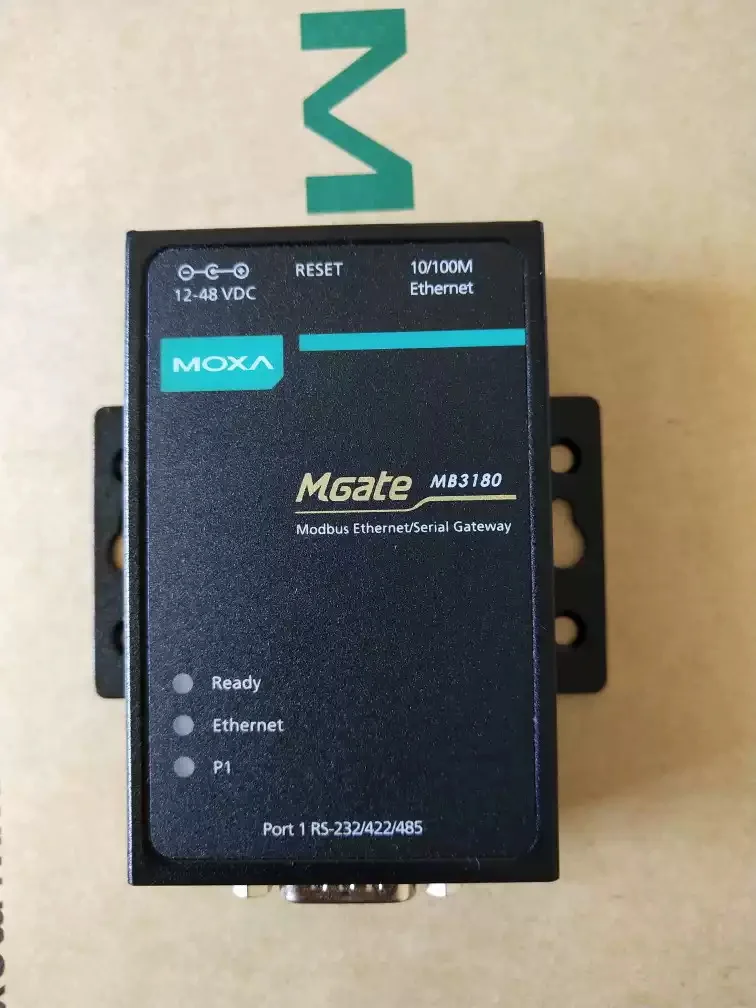 Moxa MGate MB3180 1 Port RS-232/422/485 Modbus TCP to Serial Gateway ...