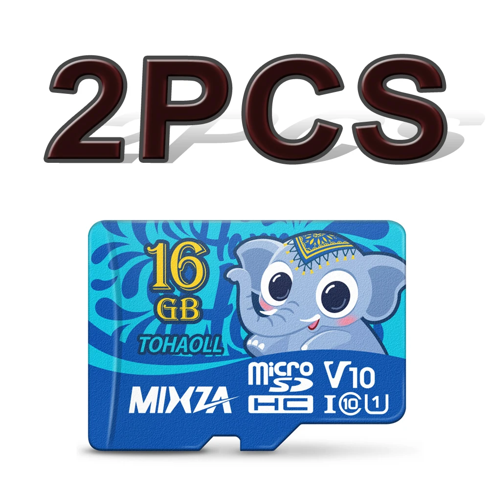 Original MIXZA Elephant Memory Card 256GB 128GB 64GB U3 80MB/S 32GB sd ...