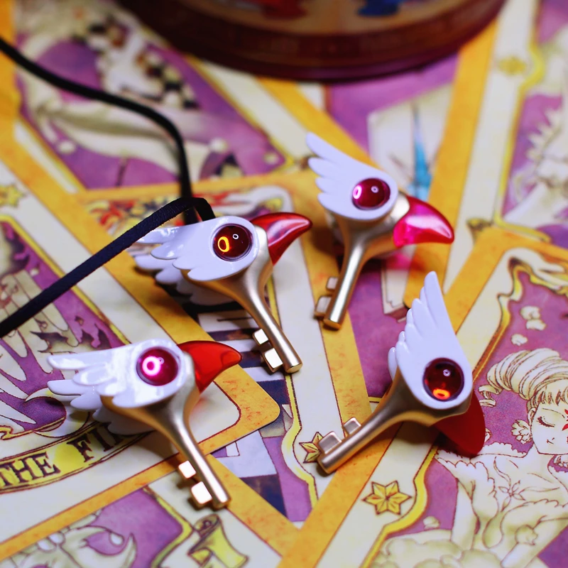 Anime-Cardcaptor-Sakura-Kolo-Brand-Magic-Bird-Head-Key-Necklace-for-Men ...