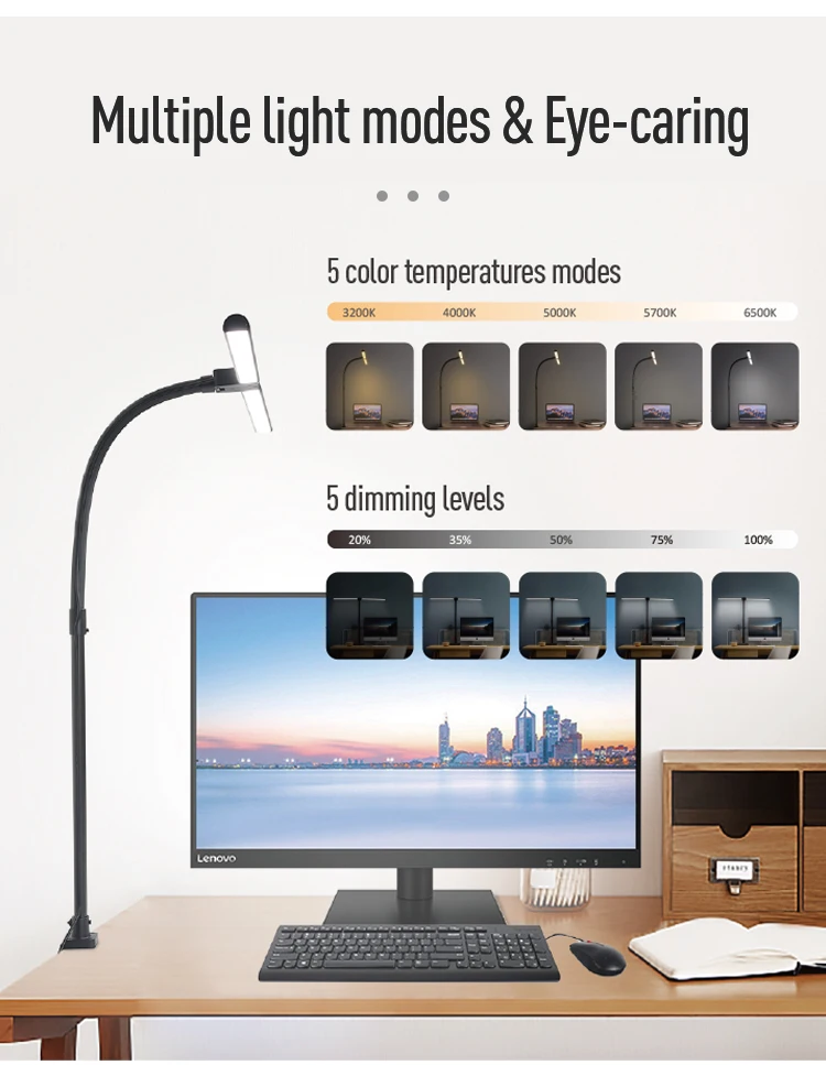 Led Keyboard Desk Lamps