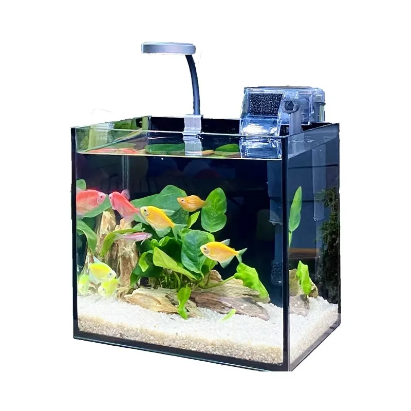 Wholesale Ultra White Clear Bent Glass Fish Tank Small Eco-Friendly ...