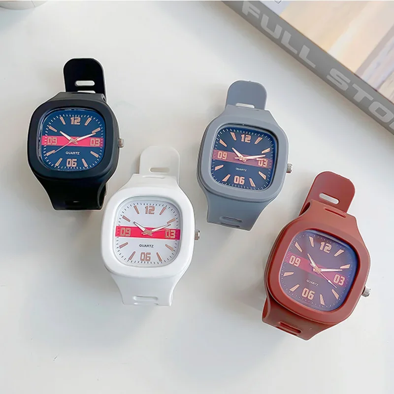 New-Brand-Color-Matching-Casual-Men-s-Quartz-Watch-Fashion-Couple-Clock ...