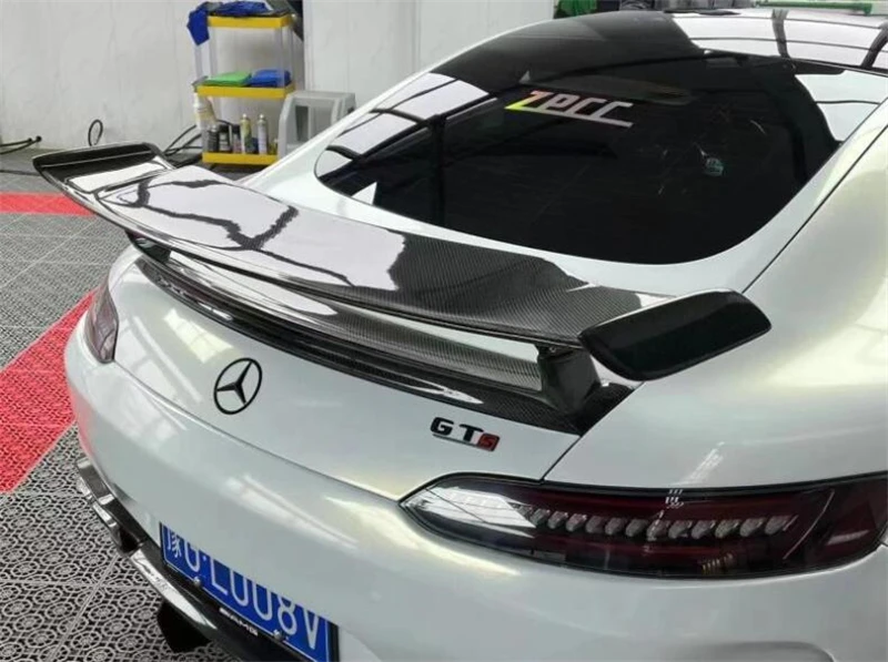 Per Mercedes Benz AMG GT GTS GTC 2015-2023 Spoiler in vera fibra di ...