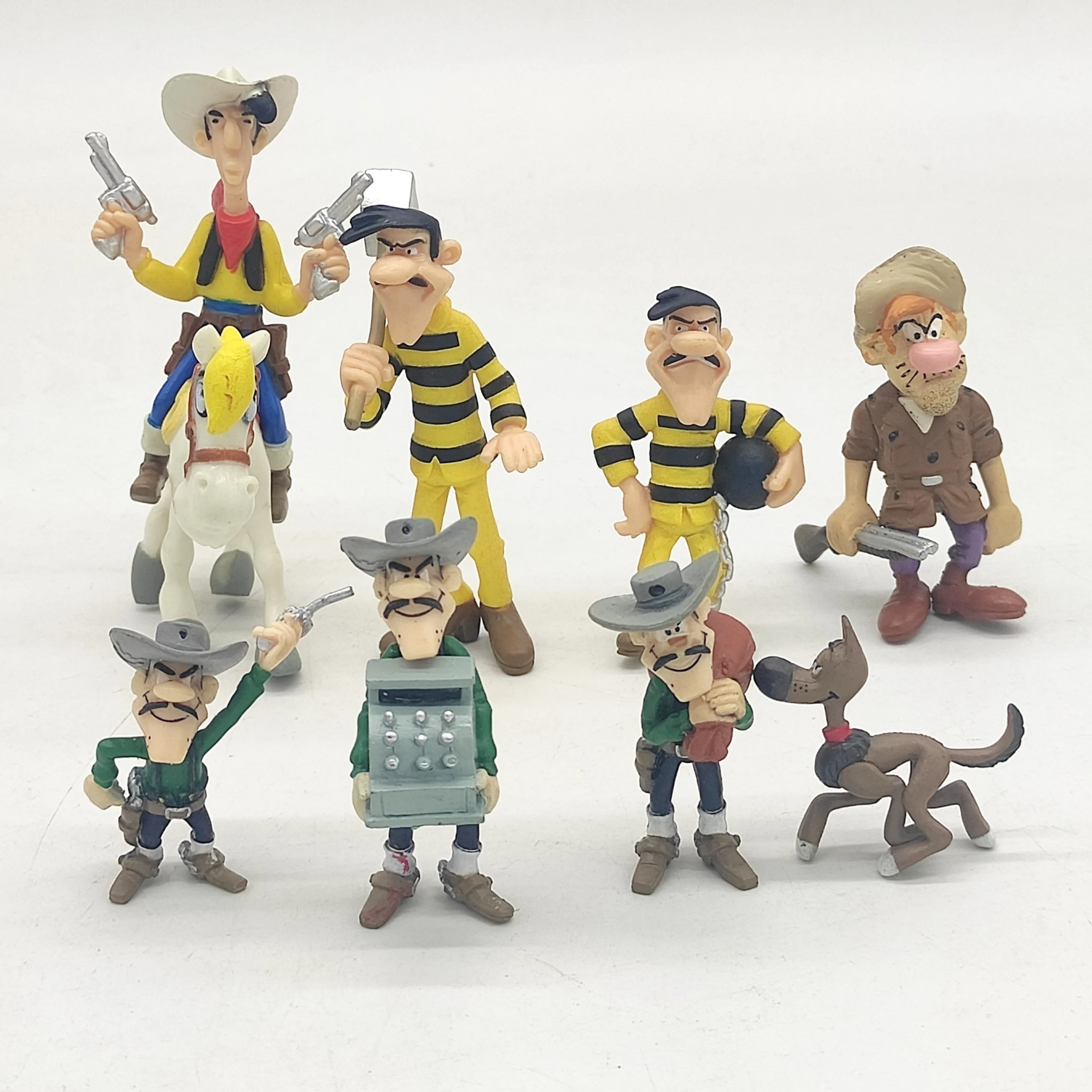 Lucky-Luke-Joe-Dalton-Rantanplan-Jolly-Jumper-Ceji-Toy-Kids-Doll-Action ...