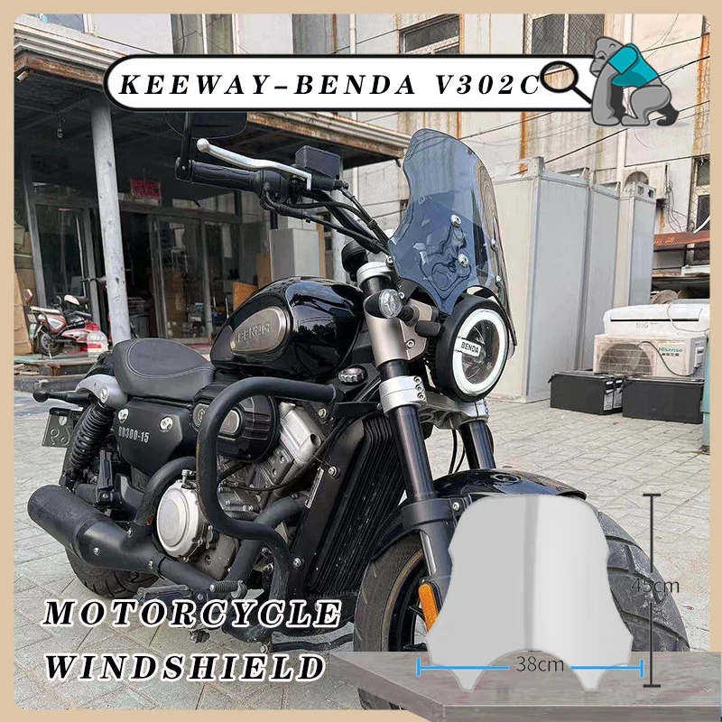 Customized-For-KEEWAY-BENDA-V302C-Motorcycle-ABS-Plastic-Screen ...