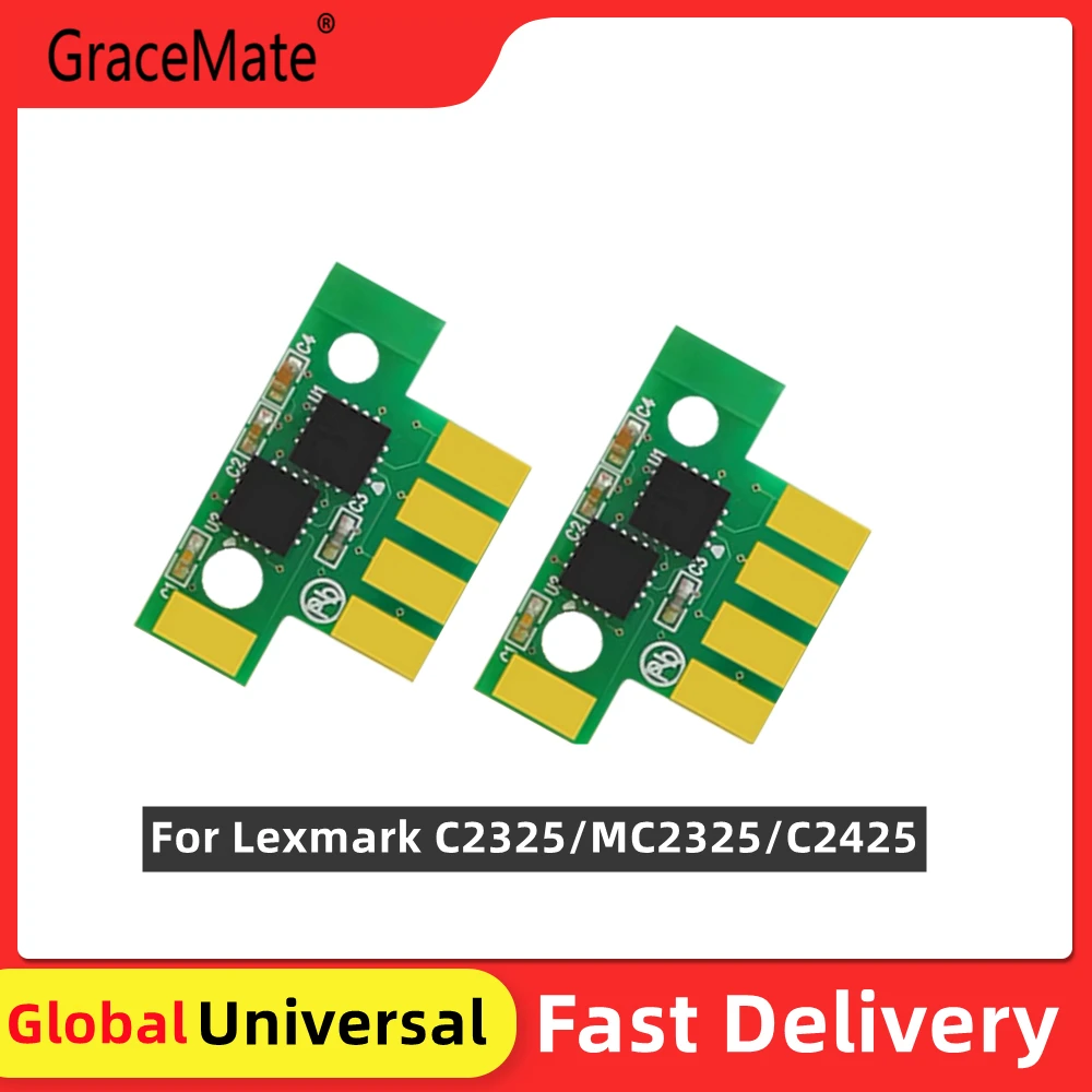 3K 2.3K Toner Cartridge Chip Compatible for Lexmark C2325 C2325dw C2535 ...