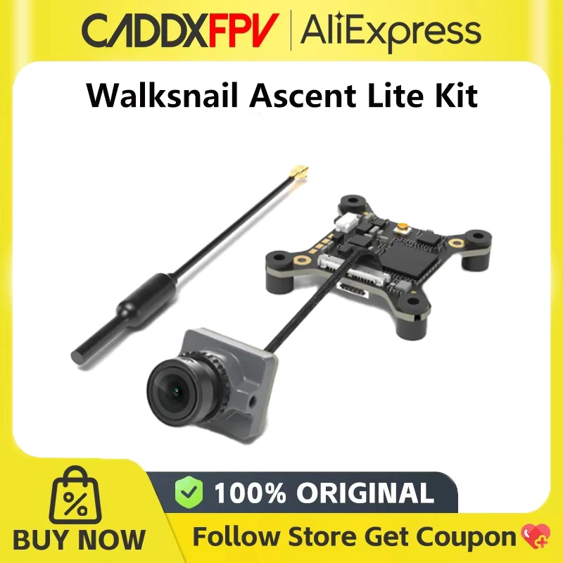 CADDX Walksnail Ascent Lite VTX Kit Digital Image Transmission 1080P ...