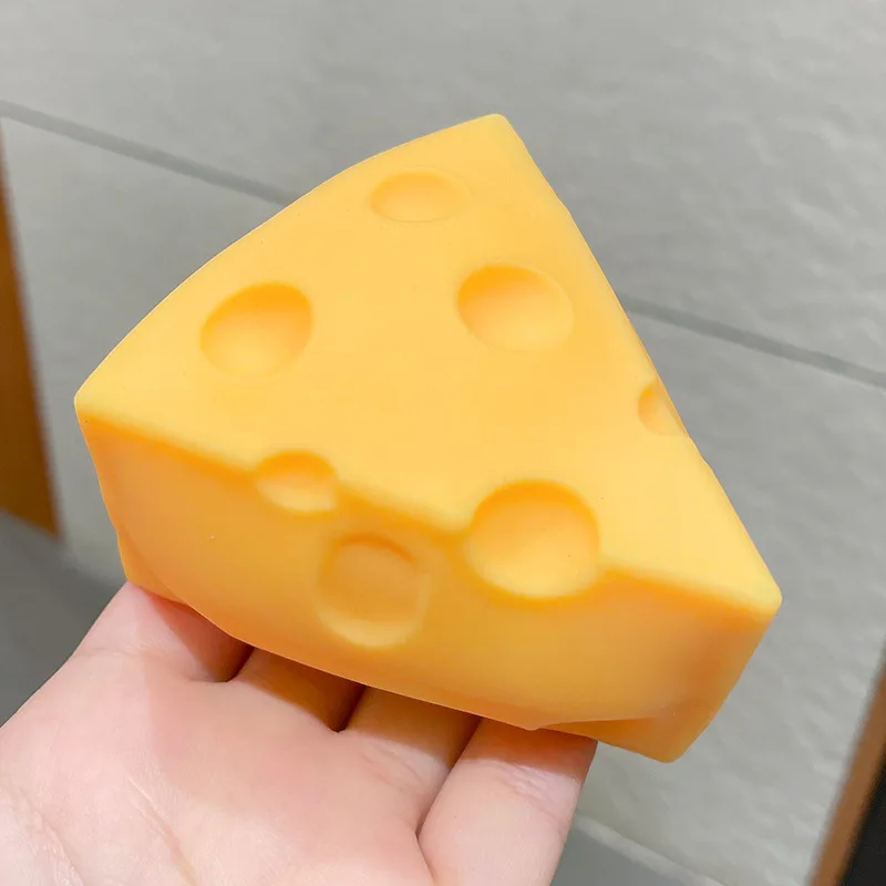 Slow-Rebound-Cheese-Squeeze-Toys-for-Children-and-Adults-Stress-Relief ...