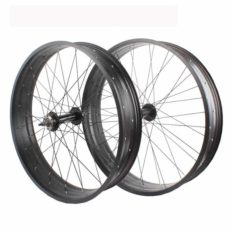 26-inch-20inch-snow-bike-wheel-set-fat-tire-rim-4-0-widened-tire ...