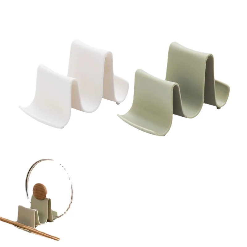 1pc-Plastic-Kitchen-Wave-Shape-Pot-Pan-Cover-Lid-Shell-Stand-Holder ...