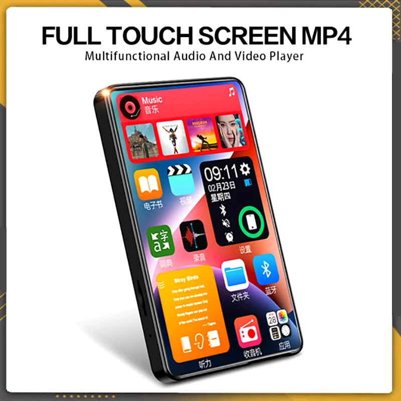 4-Inch-UI-MP4-Music-Player-Touch-Screen-16GB-BT-5-0-with-Speaker-1080P ...