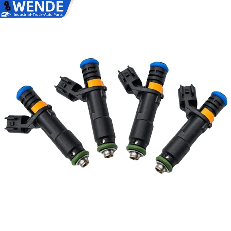 4 PCS Fuel Injector Dodge Dart Je-ep Cherokee Renegade OEM 04593986AB ...