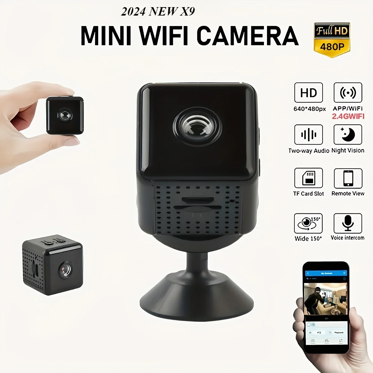 2024-NEW-1080P-Mini-WiFi-Camera-2-4G-Wireless-Remote-Surveillance ...