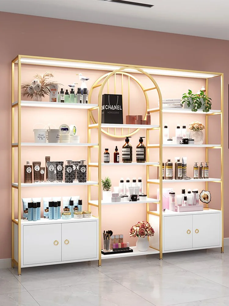 Beauty-salon-display-case-product-display-case-cosmetic-shelf-shelf ...
