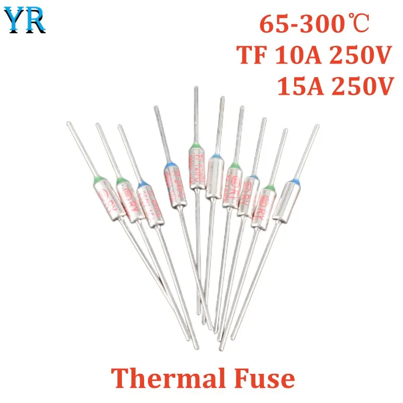 TF-Thermal-Fuse-RY-10A-15A-250V-Temperature-65C-75C-90C-100C-115C-120C ...