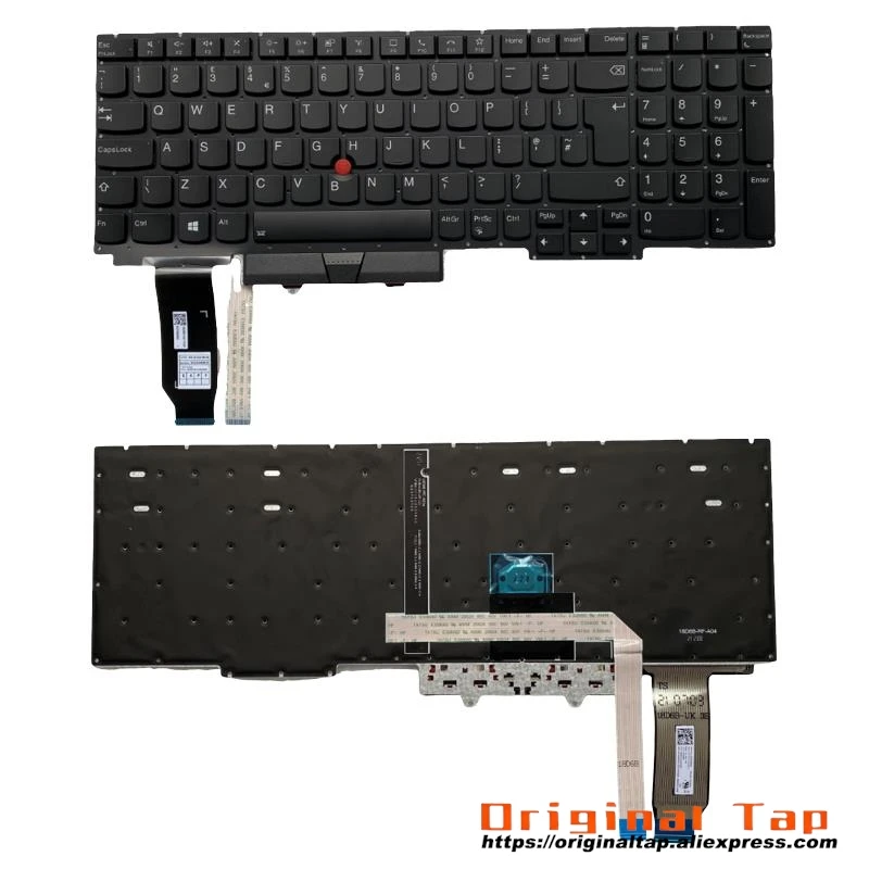 UK-English-Backlit-Keyboard-for-Lenovo-Thinkpad-E15-Gen-2-3-4 ...
