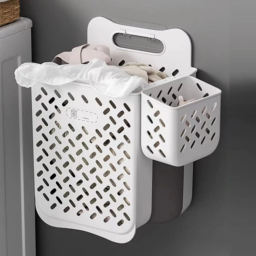 Basket Wall Mounted Hanging Portable and Wastebasket Hampers With ...