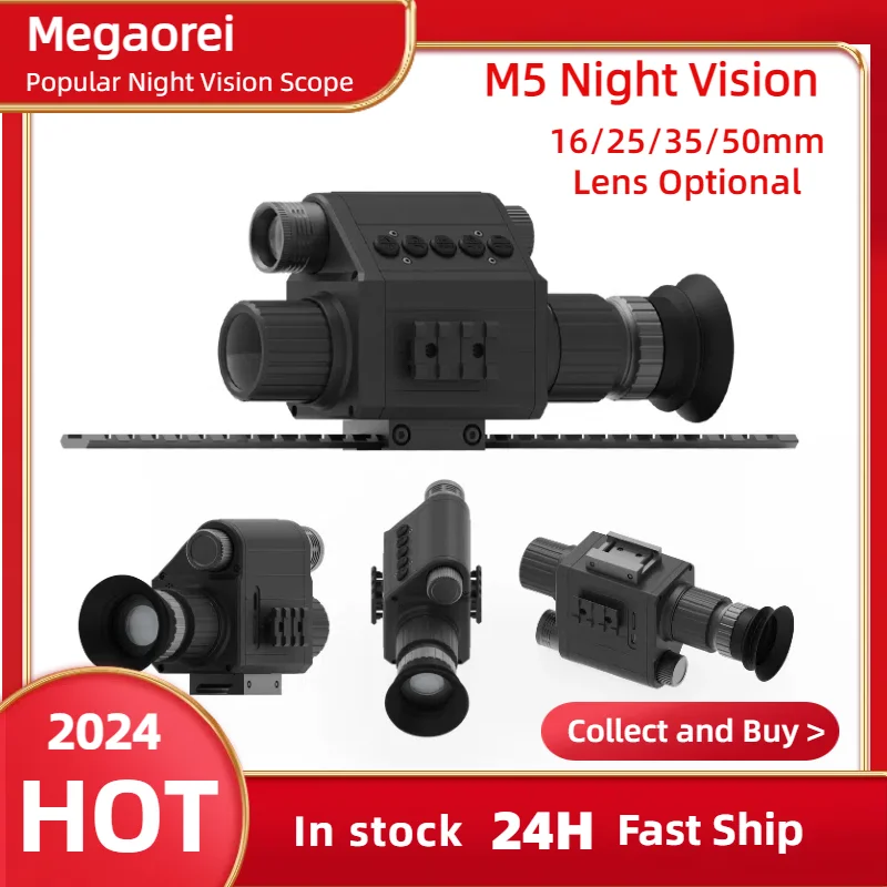 Megaorei-M5-Night-Vision-tactical-camera-professional-slingshot-laser ...