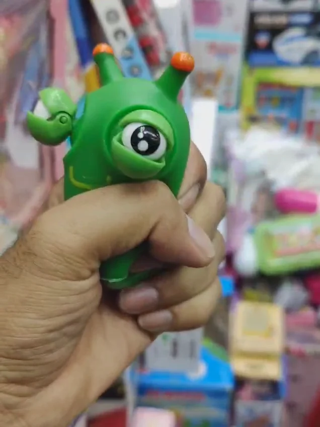 5/1 Eye-Popping Toy Pinch Toys Squeezing Vegetable Worm Eye-Popping ...