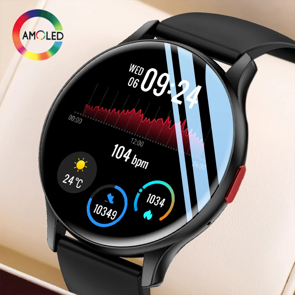 SENBONO-Smart-Watch-AMOLED-1-43-Screen-Always-On-Display-Waterproof ...
