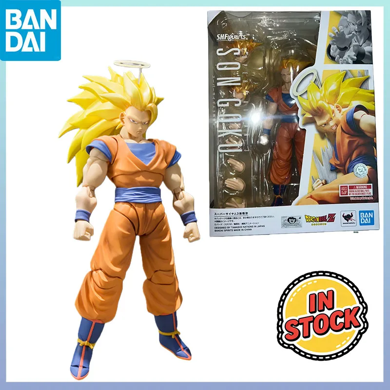 BANDAI In Stock S.H.Figuarts Dragon Ball Z Son Goku SSJ3 Long Hair ...