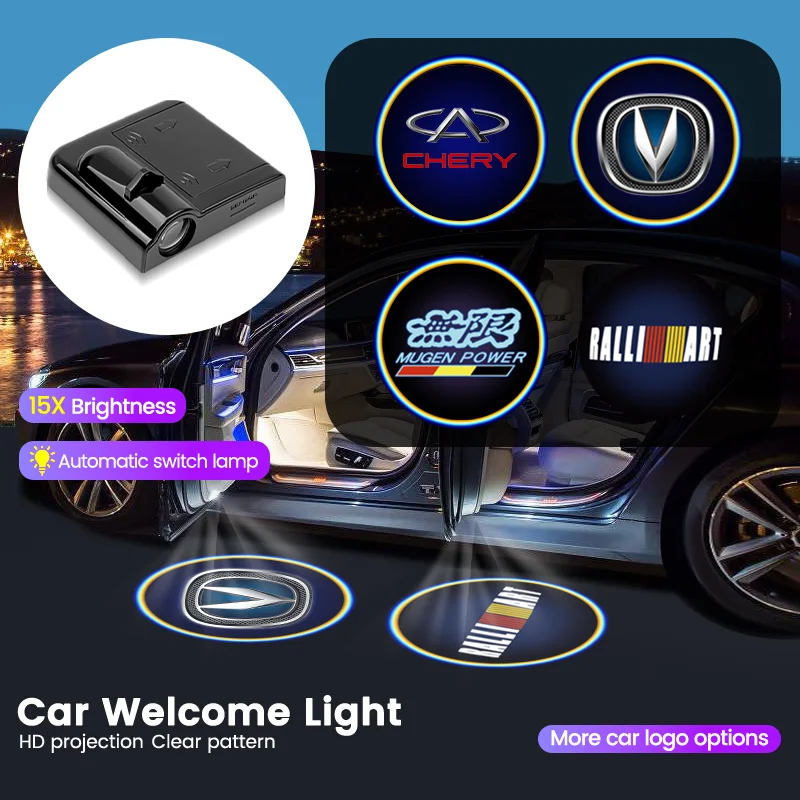 1PCS-LED-Car-Door-Emblem-Light-Welcome-Lamp-Wireless-Laser-Projector-Auto-Accessories-For-Audi ...