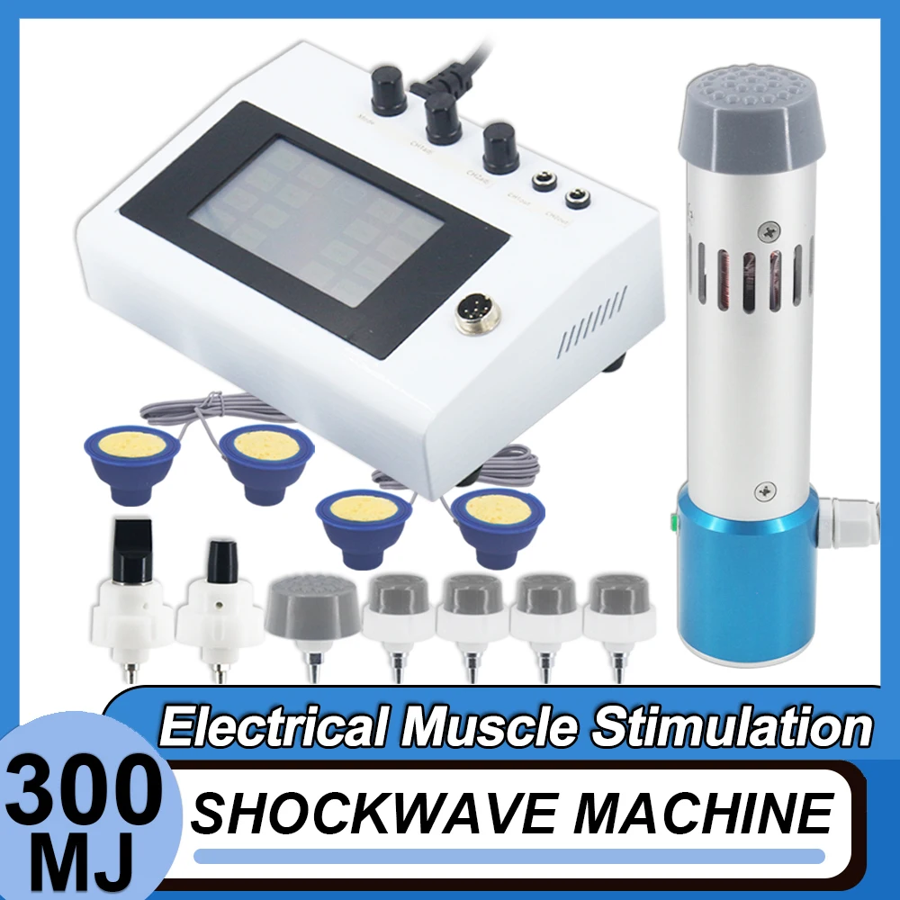 Professional-300MJ-Shockwave-Therapy-Machine-ED-Treatment-Muscle ...