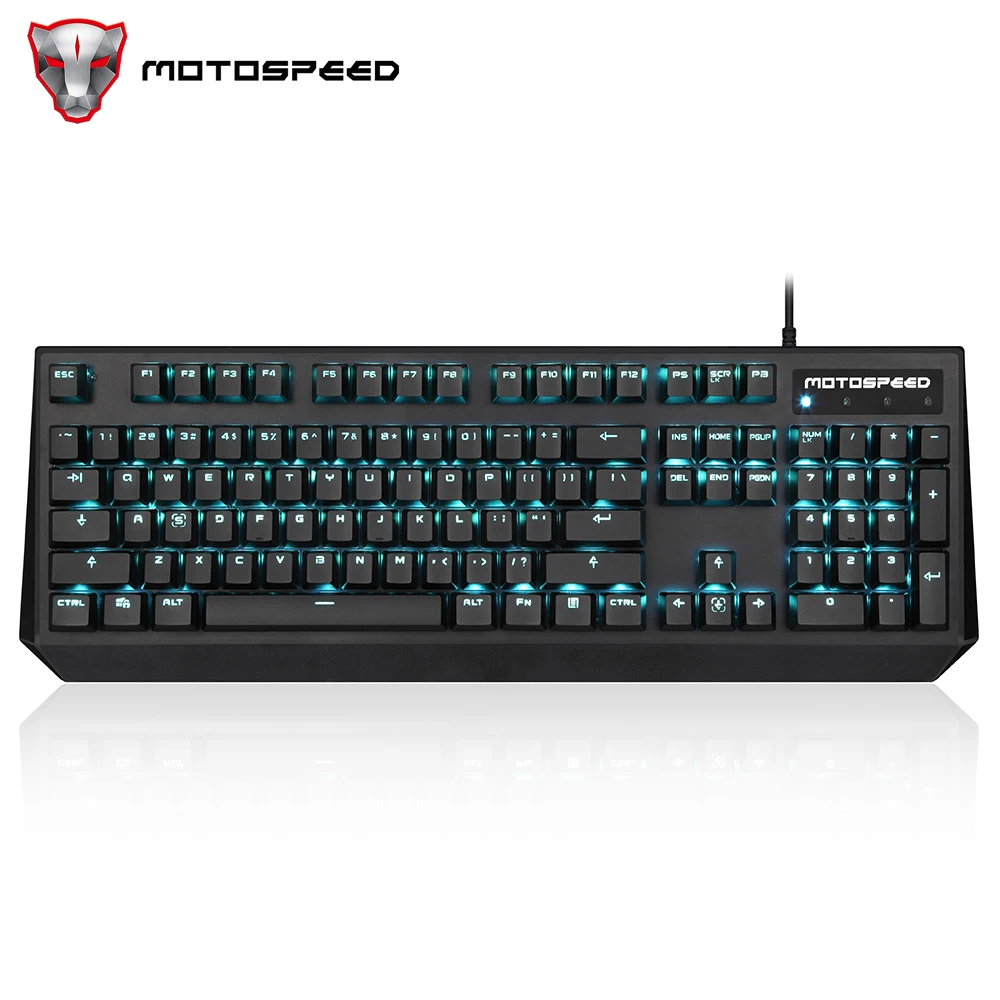 Motospeed-CK95-Gaming-Mechanical-Keyboard-Wried-104-Keys-LED-Backlit ...