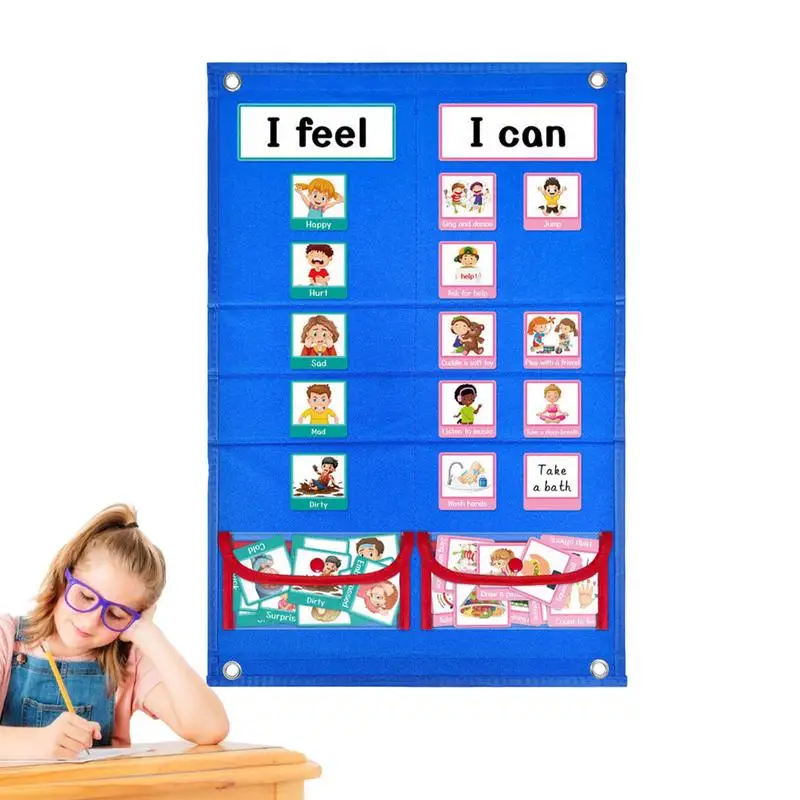 Visual-Schedule-For-Kids-Chore-Chart-Responsibility-Chart-With-54 ...