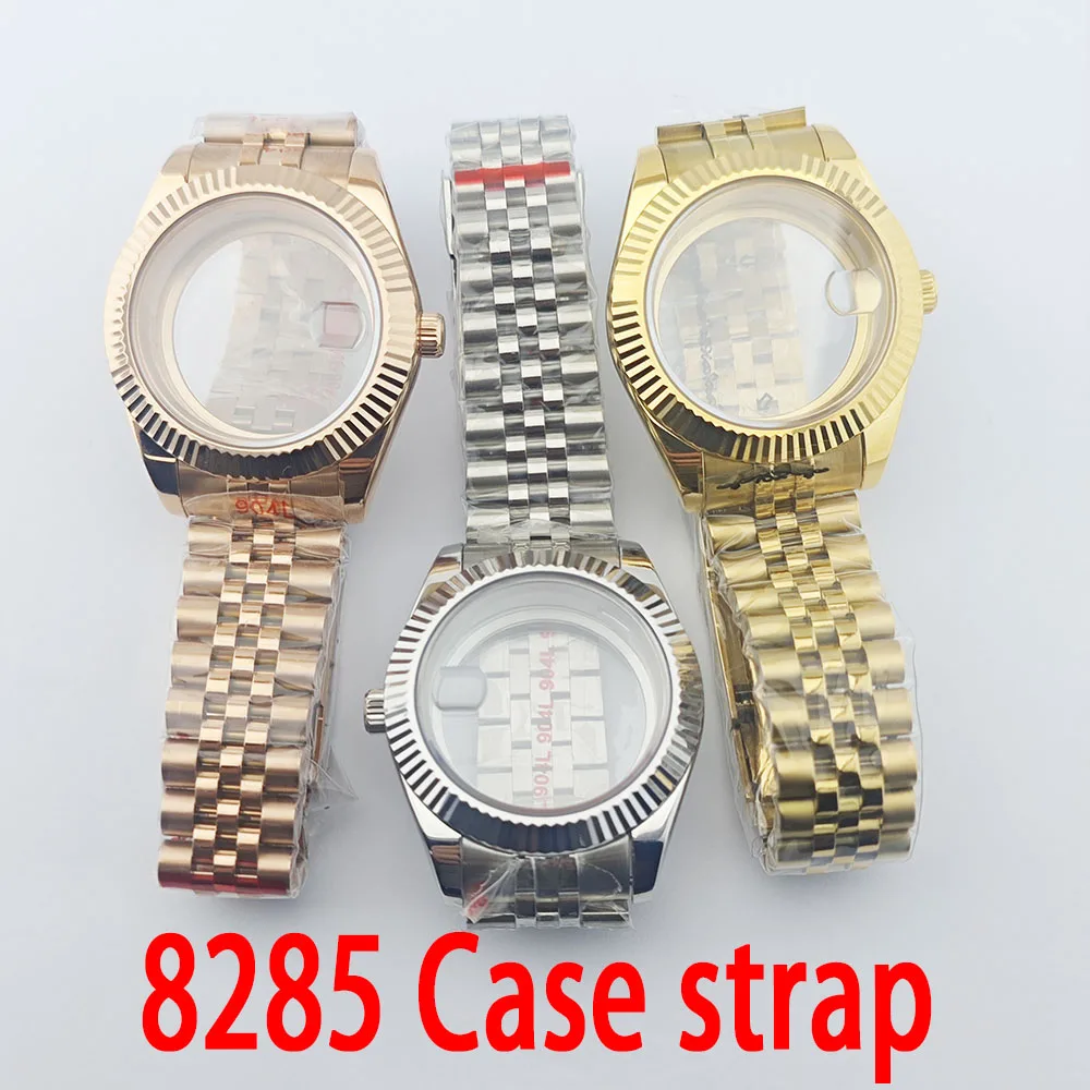 Men-s-watch-deluxe-automatic-AR-sapphire-glass-case-strap-for ...