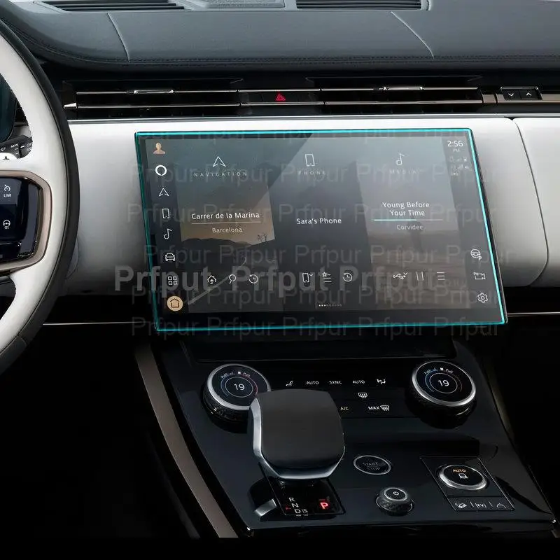 Tempered Glass Screen Protector Film For Land Rover Range Rover Sport ...