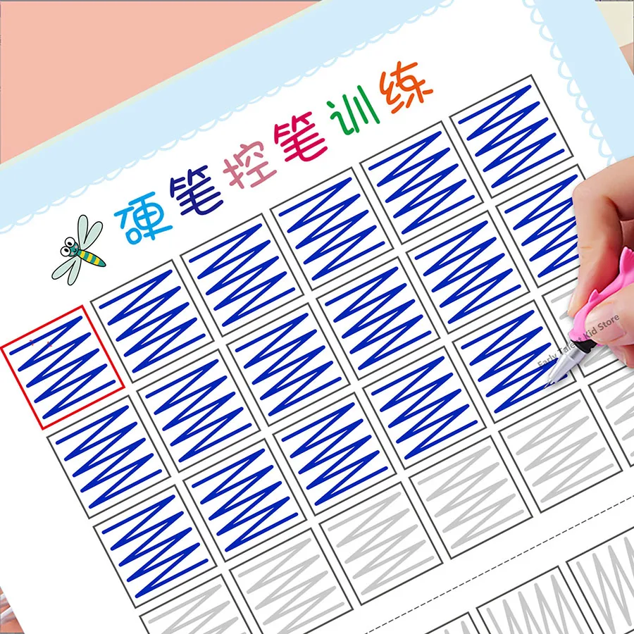 Reusable-3D-Groove-Learn-English-Copybook-Calligraphy-Handwriting-Learn ...