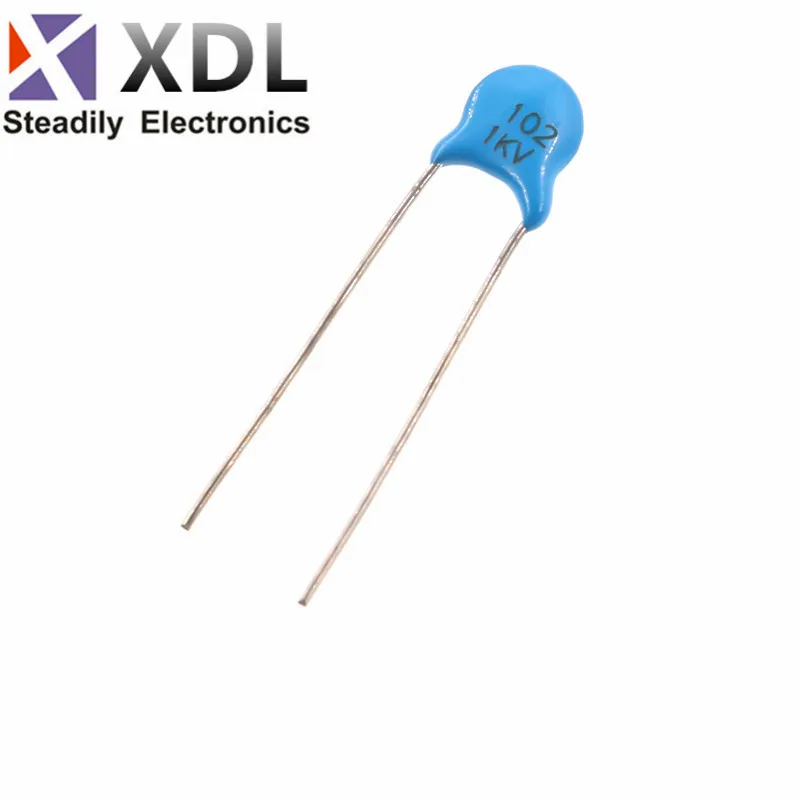 20PCS 1KV 102 1NF High Voltage Ceramic Capacitor DIP Capacitance 1000V 1nf