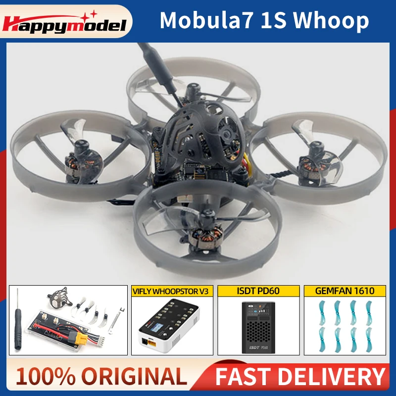 Happymodel-Mobula7-1S-75mm-Micro-FPV-Whoop-Drone-Quadcopter-Mobula-7 ...