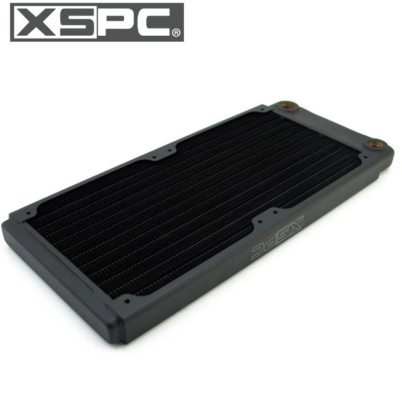 XSPC 20.5mm Thick 120MM 240MM 360MM Copper Radiator G1/4" For A4 ITX ...