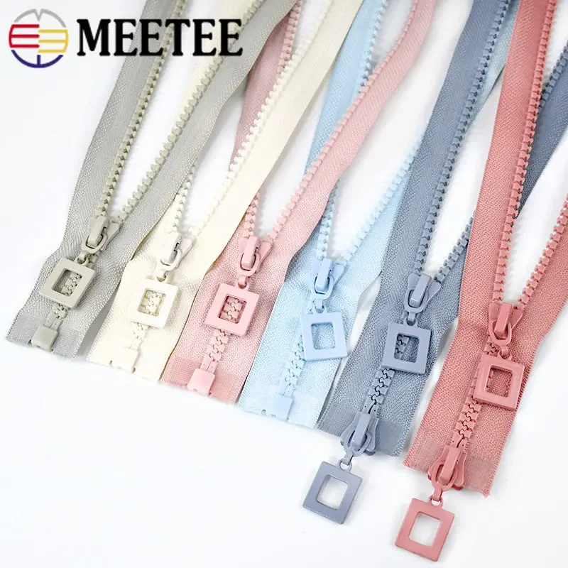 1Pc-8-Resin-Zipper-60-120cm-Open-End-Zippers-For-Jacket-Bag-Clothes ...