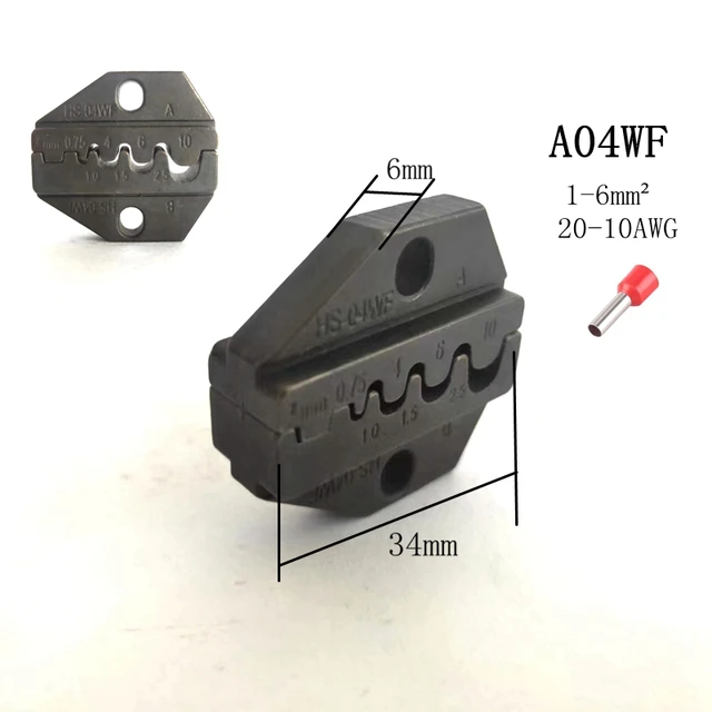 Az Fse/Hs-A1016/A04Wf/Av10Wf/A40J/A30J/A04Wfl Crimping Plier Machine ...