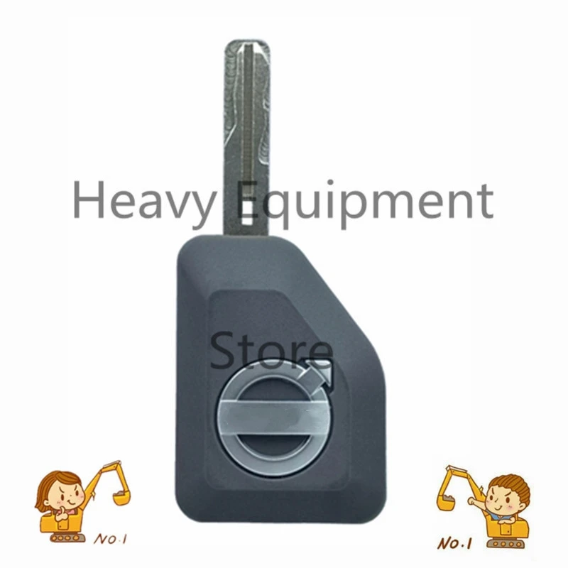 1x Ignition Key 11039228 For Volvo Loader Heavy Equipment Laser Cut ...