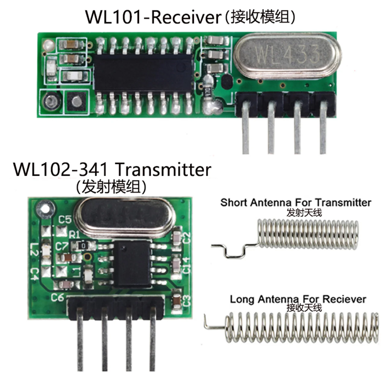 433-Mhz-Superheterodyne-RF-Receiver-And-Transmitter-Module-433Mhz ...